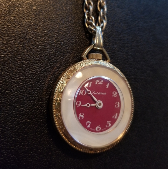 Lucerne | Jewelry | Vintage Lucerne Swiss Made Pendent Watch | Poshmark